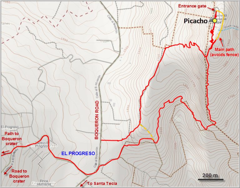 El Boquerón & Picacho - Spectacular Mountains