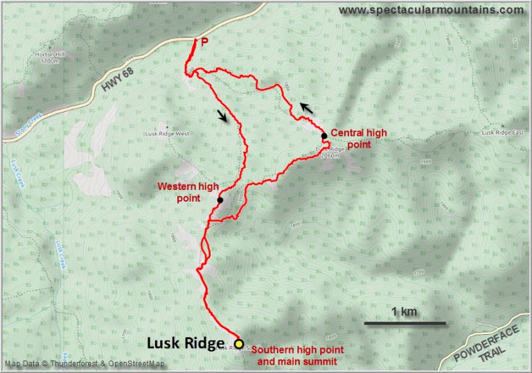 Lusk Ridge - Spectacular Mountains