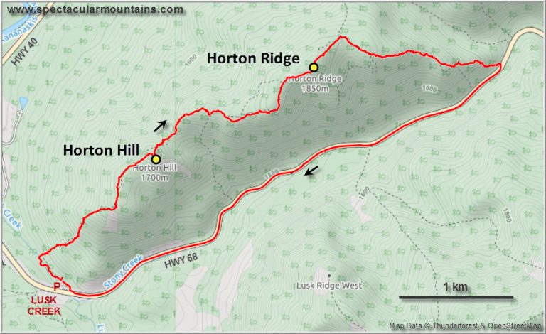 Horton Hill & Horton Ridge - Spectacular Mountains