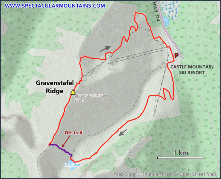 Gravenstafel Ridge - Spectacular Mountains