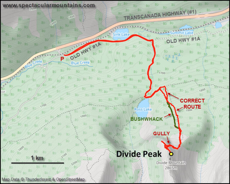 Divide Peak - Spectacular Mountains